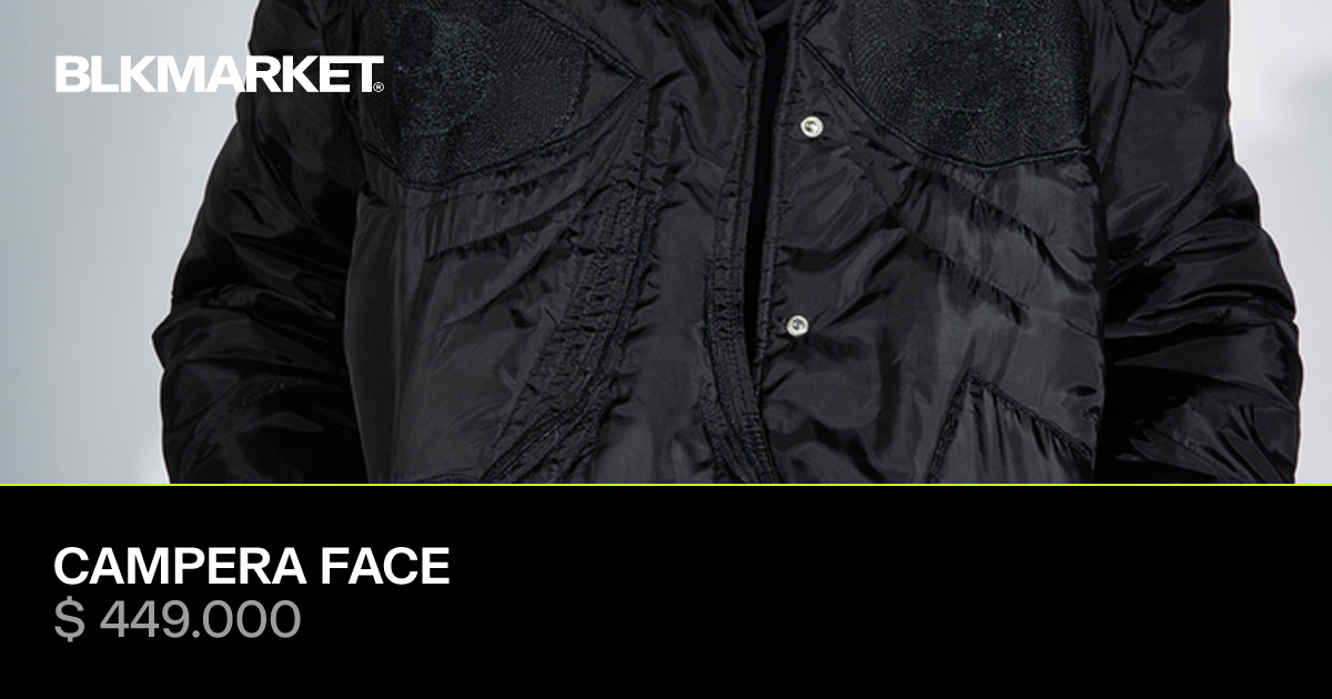CAMPERA FACE | DISORDER | BLKMARKET