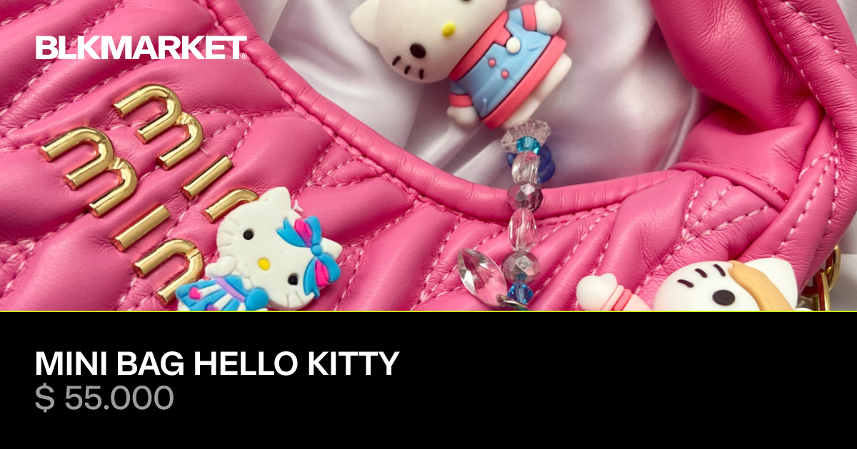 MINI BAG HELLO KITTY | SANTIAGODESIGN | BLKMARKET